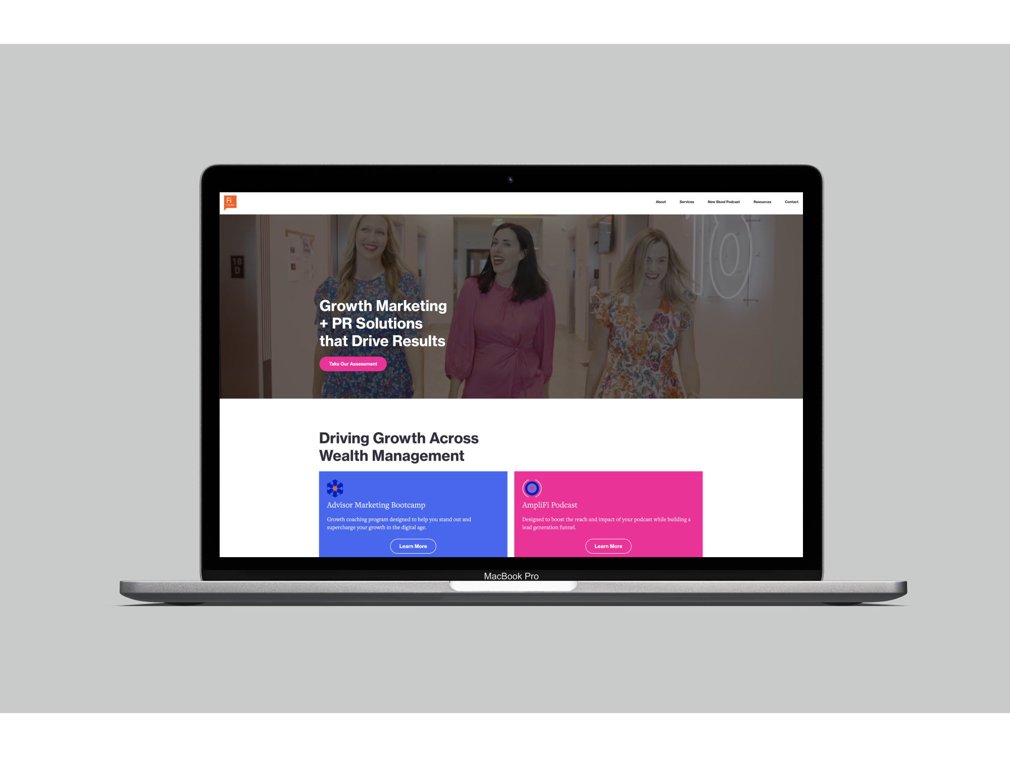 FiComm Partners Case Study | ATAK Interactive